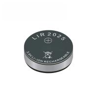 China 3.6V LIR2025 button type 25 mAh lithium cobalt oxide battery LiCoO2 TWS Headphones Battery coin lithium battery for sale
