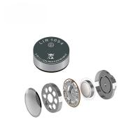 China 45mAh LiCoO2 Button Type 3.6V LIR1054 Pet Locator Battery with Nominal Charging Voltage for sale