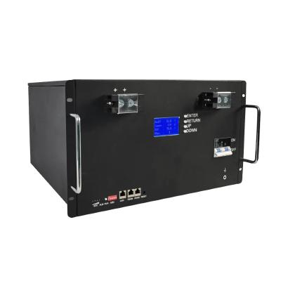China Rack-mounted 48V 200Ah Lifepo4 Battery for Solar System 10kWh Output Power Range for sale