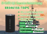 China ER34615S 13000mAh D 3.6V Li-socl2 High Temperature Resistant Primary Battery Underground testing Battery ER34615S for sale
