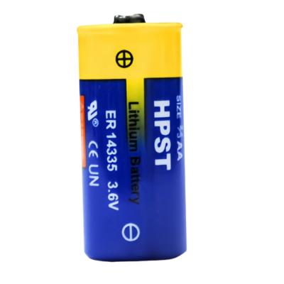 China 2/3AA 3.6V 1.65Ah Non-rechargeable Primary Cell ER14335 Gps Tracker Battery ER14335 for sale