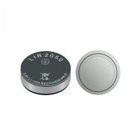 China 3.6V LIR2050 button type 80mAh lithium cobalt oxide battery LiCoO2 Wearable Devices Battery coin lithium battery for sale