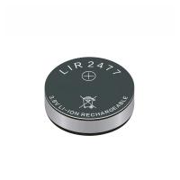 China 3.6V LIR2477 button type 200mAh lithium cobalt oxide battery LiCoO2 Hearing Aids Battery coin lithium battery for sale