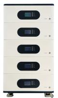 China Low Pressure 7.6kwh Wall    mounted Home Energy Storage System Hybrid Grid Lithium Battery Energy Storage for sale