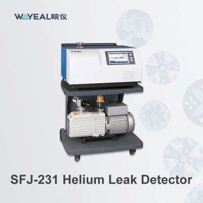 China 7inch Color Touch Screen Helium Leak Detector With Leak Detection Rate 5*10-13 Pa·m3/s for sale