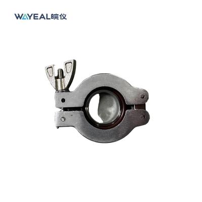 China Stainless Steel DN25KF Clamp for Helium Leak Detector for sale