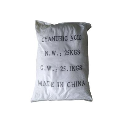 China Cyanuric Acid 98.5% Pool Stabilizer Granular 10-30 Mesh for Chlorine Protection for sale