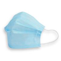 China Black Color 3 Ply Elastic Ear Loop Mask  Lint Free High Filtration Efficiency for sale