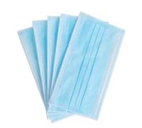 China Highly Breathable 3 Ply Non Woven Face Mask Flammability Class1 For Laboratory for sale