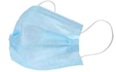 China Disposable 3 Ply Non Woven Face Mask Melt Blown Cloth Filter Layer Housework for sale