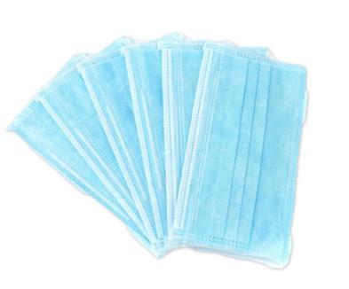 China Customized 3 Ply Disposable Face Mask  Easy Carrying Good Air Permeability for sale