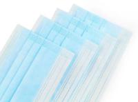 China Non Woven 3 Ply Disposable Face Mask High Breathability For Personal Protective Use for sale