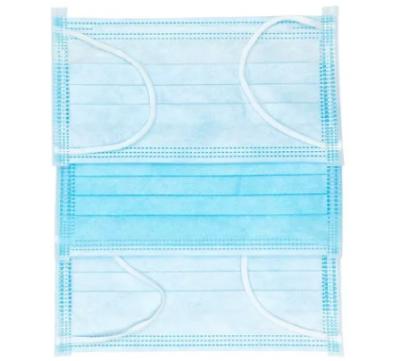China Dust Free  3 Ply Non Woven Face Mask , Disposable Mouth Cover Soft Nose Cushion for sale