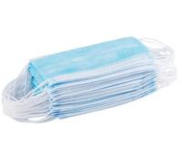 China Antibacterial 3 Ply Disposable Face Mask Anti Dust With Adjustable Nose Clip for sale