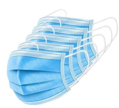 China Anti Virus​ 3 Ply Disposable Face Mask Stronger Filtering Effect For Public Place for sale
