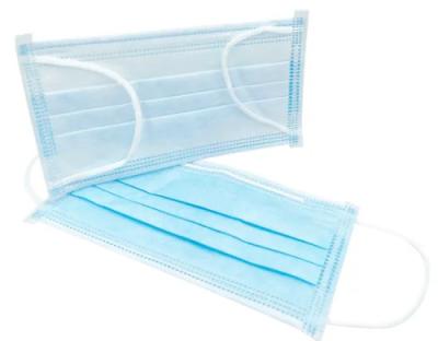 China Dust Free  3 Ply Disposable Face Mask High Filtering Rate Anti Dust Protection for sale