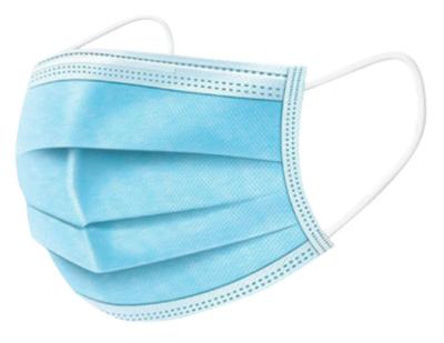 China Elastic Earloop 3 Ply Surgical Face Mask moisture proof CE  FDA Certificates for sale