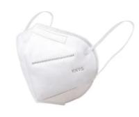 China Bacteria Proof  Foldable Ffp2 Mask , Kn95 Earloop Mask High Elastic Ear Hooks for sale