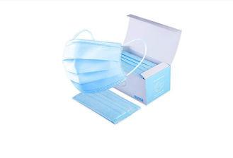 China Easy Breathability 3 Ply Disposable Face Mask Light Weight With Elastic Earloop for sale