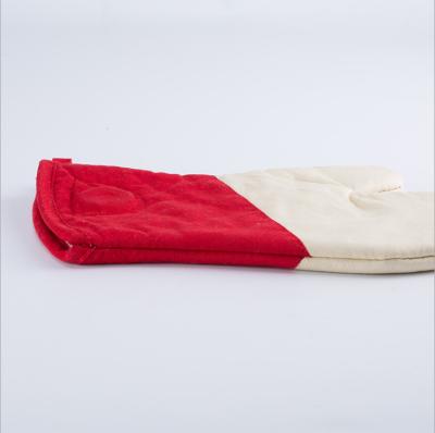 China OEM Kitchen Printed Oven Mitts Silk Screen Printing For Heat Resistant Work for sale