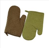 China Cotton OEM Printed Oven Mitts Heat Transfer Printing For Home Restaurant for sale