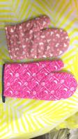 China Soft Cotton Fabric Kitchenaid Oven Gloves FDA Approved  For Baked Goods for sale