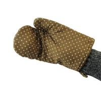 China Comfortable Cooking Cotton Oven Mitts , Heat Proof Oven Gloves Heat Resistant for sale