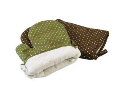 China Cotton Lining Microwave Oven Gloves Customized Patterns  Thickened Plain Design for sale