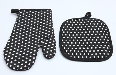 China Hook Design Hand Gloves For Microwave Oven Flexible Operation Cotton Lining for sale