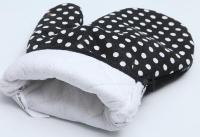 China OEM Service Microwave Oven Mitts , Cooking Mitts Heat Transfer Printing for sale