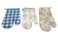 China Pot Holder Set Microwave Oven Gloves Comfortable Non Stick Eco Friendly for sale