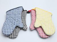 China Durable Pot Holder Gloves , Cotton Oven Gloves Good Water Absorbtivity for sale