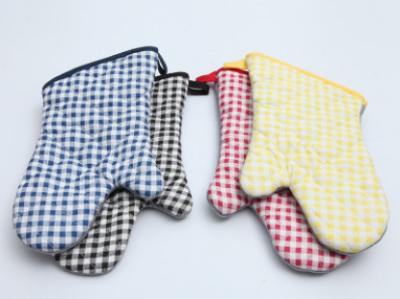China Durable Pot Holder Gloves , Cotton Oven Gloves Good Water Absorbtivity for sale