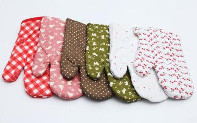 China Cooking  Heat Resistant Oven Gloves , Heat Proof Oven Mitts  Easy Slip On for sale