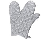 China Comfortable Silver Cotton Kitchen Gloves  For Home Restaurant Kitchen for sale