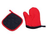 China Hook Design Hot Pad Holders Safe Healthy Cotton Inner  With Multiple Colors for sale