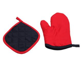China Hook Design Hot Pad Holders Safe Healthy Cotton Inner  With Multiple Colors for sale