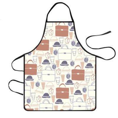 China Cooking  Baking Apron For Womens Adjustable Waist Ties  Soft Comfortable for sale