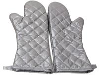 China Kitchen Heat Resistant Oven Gloves Flexible Extra Long Anti Scratch for sale