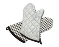 China OEM  Waterproof  Silver Oven Mitts  Steam Protection Heat  Resistance for sale