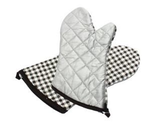 China OEM  Waterproof  Silver Oven Mitts  Steam Protection Heat  Resistance for sale