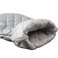 China Baking Microwave Cotton Silver Oven Gloves Fireproof for sale