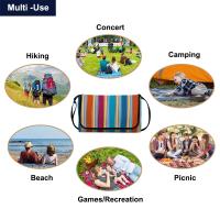 China Beach Blanket Sand Proof Outdoor Picnic Blanket Water Resistant Large Mat for Camping for sale