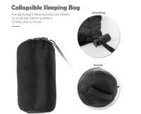 China Adults Outdoor Eiderdown Cotton Lightweight Hiking Sleeping Bag Customized for sale