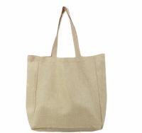 China Printed 100% Cotton Fabric Tote Bag Large Capacity For Shopping for sale