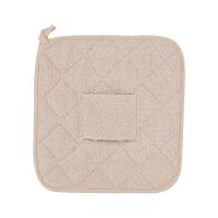 China Kitchen Dish Bowel Pad Pot Holders Set Heat Resistant With Terry Cloth for sale
