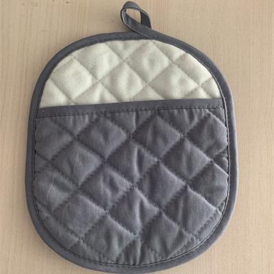 China Food Grade Towel Silicone Kitchen Pot Holder Double Sided High Heat Resistant for sale
