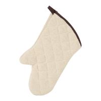 China BSCI CE Towel Cloth Oven Mitts White Color 17 Inch for sale