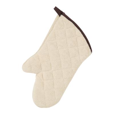 China BSCI CE Towel Cloth Oven Mitts White Color 17 Inch for sale