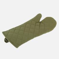 China Heat Insulating Pot Holder Cotton Linen Microwave Oven Gloves Oven Mitts for sale